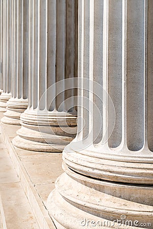 Composite Order Of Greek Style Columns Royalty-Free Stock Image ...