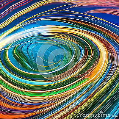 A Composition Of Cosmic Vibrations, With Pulsating Lines, Vibrating ...