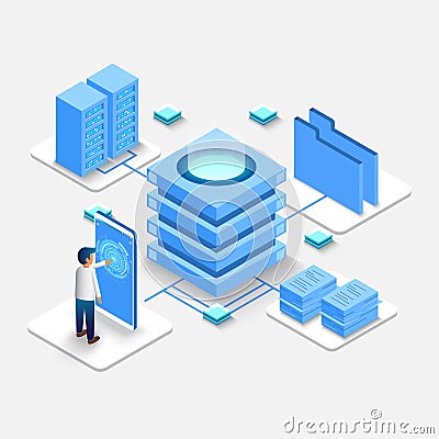 Computation Of Big Data Center, Information Processing, Database ...
