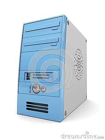 Computer Case Stock Illustration | CartoonDealer.com #14716624