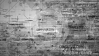 Computer Code Program Digital Background Stock Footage - Video of digital, abstract: 48787346