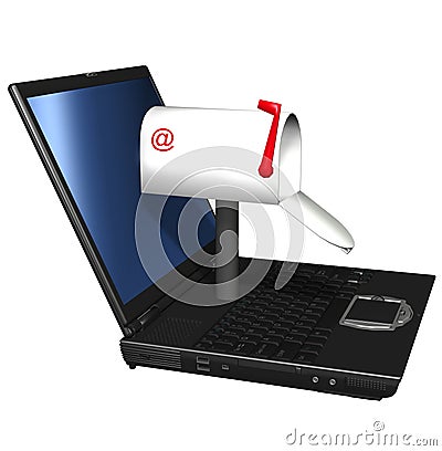 Computer Email Mailbox Address Royalty Free Stock Images - Image: 2784619
