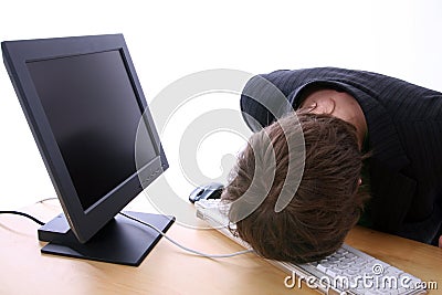 Computer Frustration Royalty Free Stock Photos - Image: 3623148