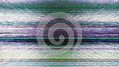 Multicoloured Horizontal Lines with TV Static Stock Footage - Video of ...