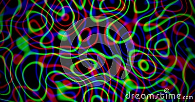 Computer Generated Animation Showing Abstract Repetitive Patterns Stock ...