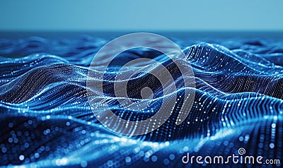 Computer Generated Image Of Ocean Waves | CartoonDealer.com #317889337