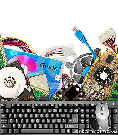 Computer Hardware Royalty Free Stock Photo - Image: 27843465