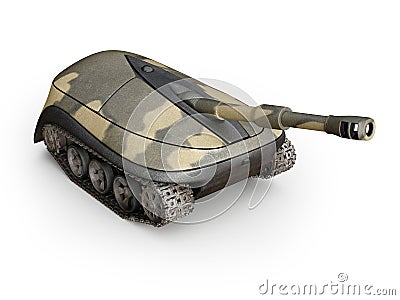 Computer Mouse In Form Of A Tank Stock Illustration - Image: 82880539