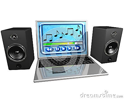 Computer Music Royalty Free Stock Photos - Image: 5848648