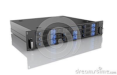 Computer Server Unit Stock Images - Image: 24448354