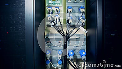 High-voltage Industrial Socket, Plug, Outlet. Electrical Equipment at ...