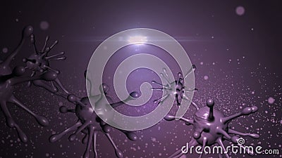 Concept of Cancer Cell in Human Body Stock Footage - Video of concept ...