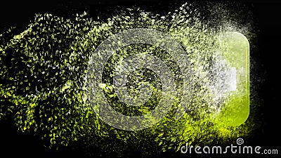 Concept Icons of Sound Turning into Binary Code. Music in Your Phone ...