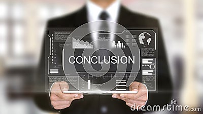 Conclusion, Hologram Futuristic Interface, Augmented Virtual Reality ...