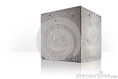 Concrete Cube Royalty Free Stock Photo - Image: 17619675