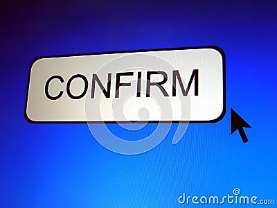 Confirm Button Royalty-Free Stock Photo | CartoonDealer.com #295167
