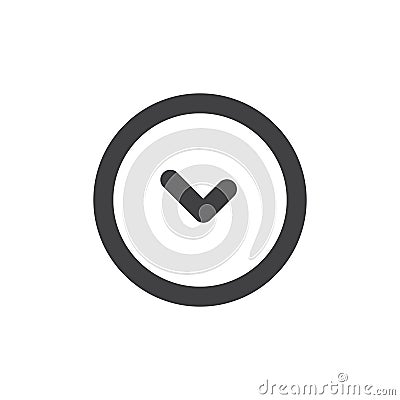 Confirm Button Icon Vector | CartoonDealer.com #104454336