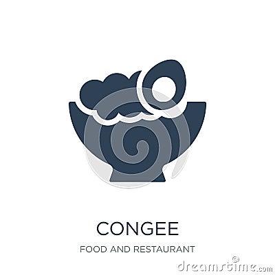 Congee Icon In Trendy Design Style. Congee Icon Isolated On White ...