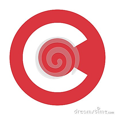 Congestion Charging Symbol Icon Royalty-Free Cartoon | CartoonDealer ...
