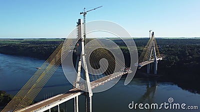 Construction of the International Integration Bridge - Brazil X ...