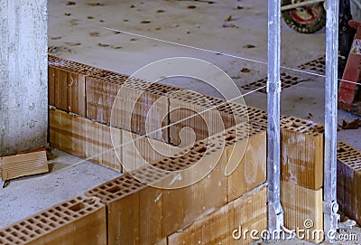 Construction Of New Partitioning Walls With Thermo-brick Blocks ...