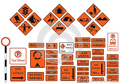 Construction Sign Royalty Free Stock Image - Image: 7810246