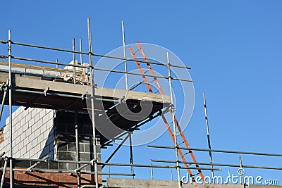 Construction Site With Ladder Stock Photos - Image: 36490633