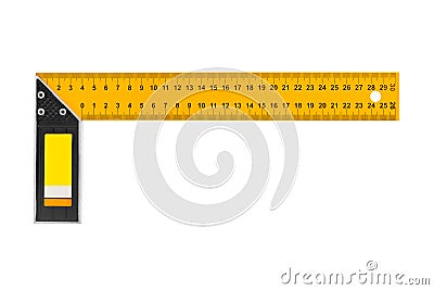 Construction Square Triangle Ruler Royalty-Free Stock Photo ...