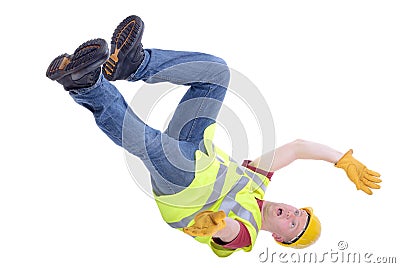 Construction Worker Falling Stock Photos - Image: 30764963