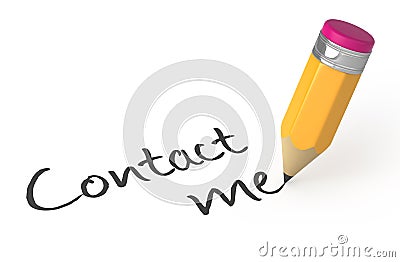 Contact Me. Royalty Free Stock Images - Image: 20233259