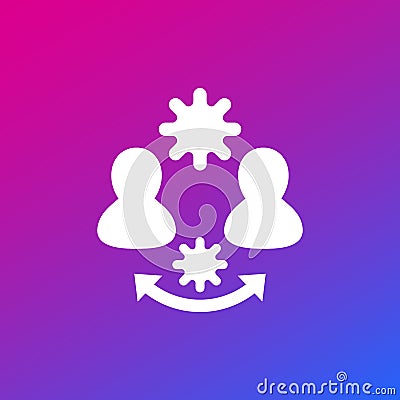 Contagion Icon With Virus, Vector | CartoonDealer.com #214324803