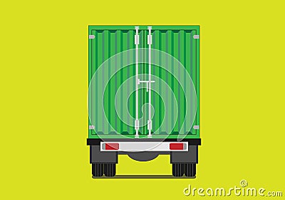 Container Truck Illustration | CartoonDealer.com #267726316
