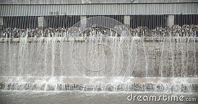 Contaminated and Dirty Waterfall Stock Video - Video of ecosystem ...