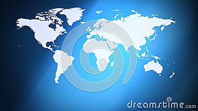 Continents World Map and Abstract Background Stock Video - Video of ...