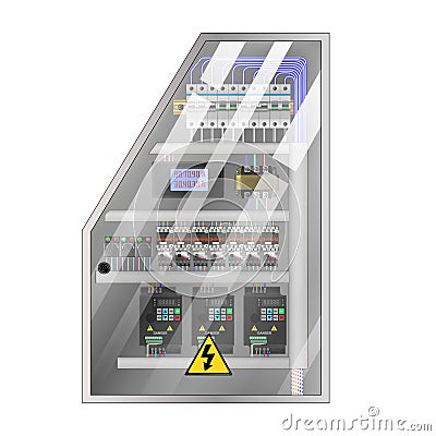 Control Panel. Production Control Panel And Control Of Computer Devices ...