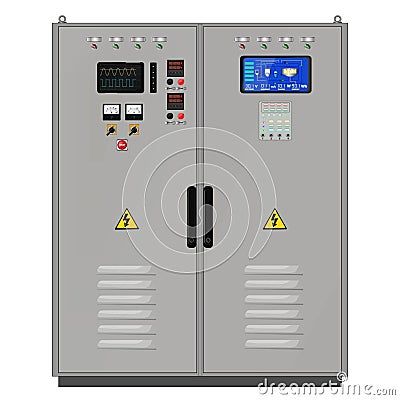 Control Panel. Production Control Panel And Control Of Computer Devices ...