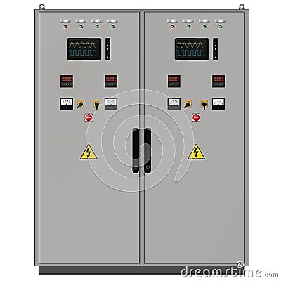 Control Panel. Production Control Panel And Control Of Computer Devices ...