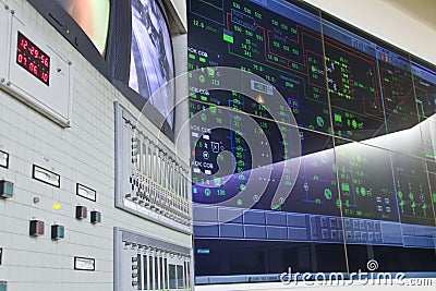 Control Room - Power Plant Stock Photos - Image: 23976523