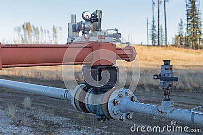 Control Valve On Gas Line Stock Image | CartoonDealer.com #80338813