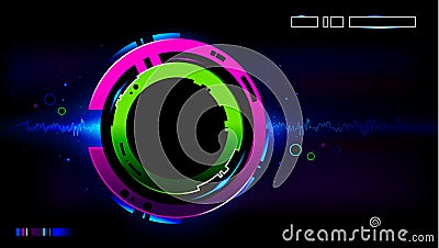 Cool Futuristic Background Royalty Free Stock Photography - Image: 9702517