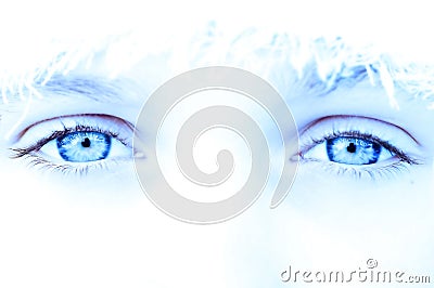 Cool Ice Eyes Stock Photos - Image: 694993