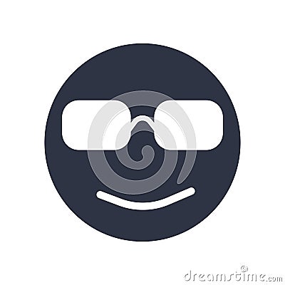 Cool Icon Vector Sign And Symbol Isolated On White Background, Cool ...