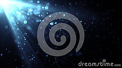Cool rays particles stock footage. Video of fantasy - 127422260