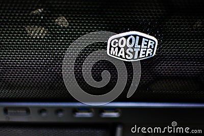 Cooler Master Logo On Their Lan Box Computer Cabinet Editorial Image ...