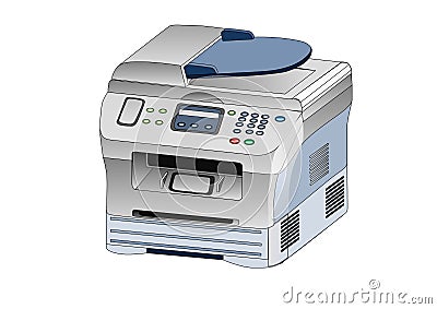 Copier Royalty Free Stock Image - Image: 13392626