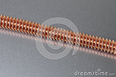Copper Waveguide Stock Image - Image: 37403661