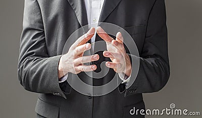 Corporate Body Language With Hands Talking Royalty Free Stock Photos ...