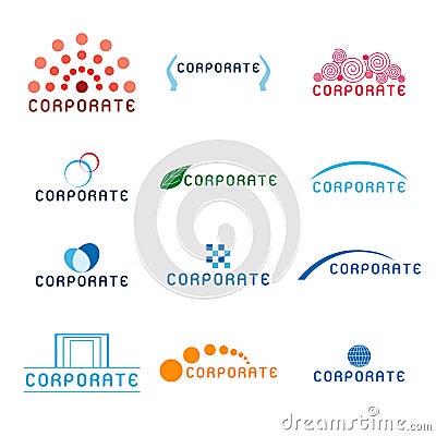 Corporate Logos Stock Images - Image: 6809224