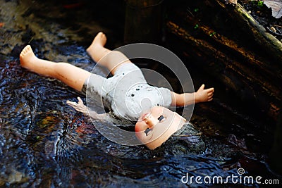 Corpse Floating In Water Royalty-Free Stock Photo | CartoonDealer.com ...