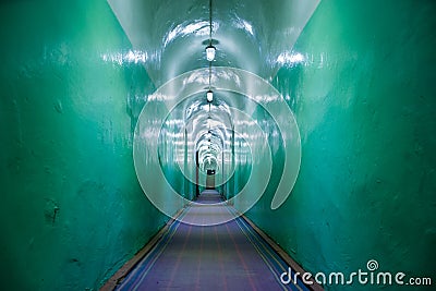 Corridor In Asylum, Nuclear Bomb Shelter, Military Bunker, Command ...